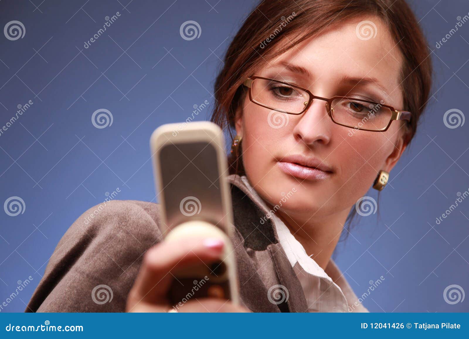 Wireless stock photo. Image of female, adult, caucasian - 12041426