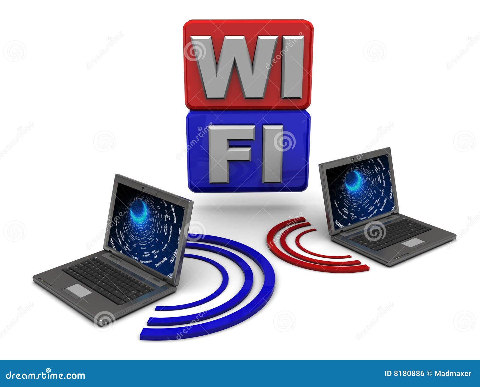 Wireless stock illustration. Illustration of icon, light - 8180886