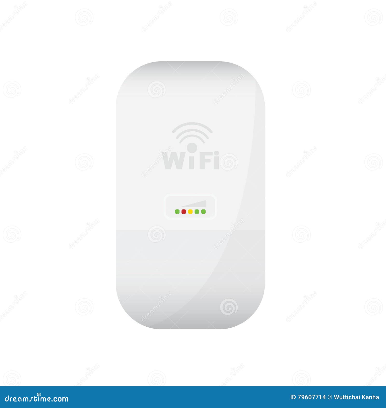 Wireless Access Point Concept by Have Not Antenna Stock Vector ...