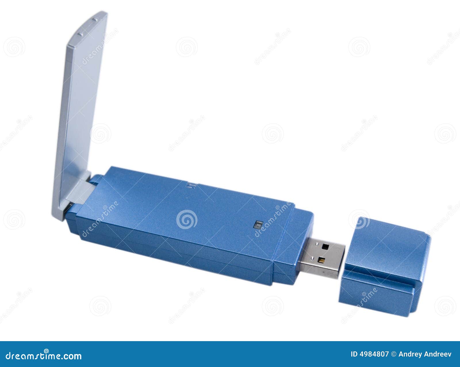 Wireless Bluetooth Adapter stock image. Image of wireless - 4984807