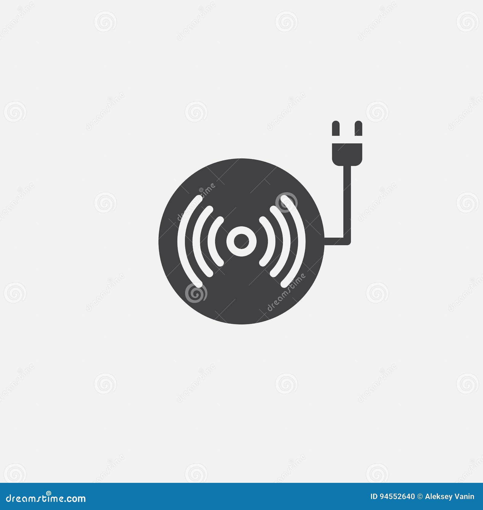 Wireless Charger Icon Vector, Solid Logo Illustration, Pictogram ...