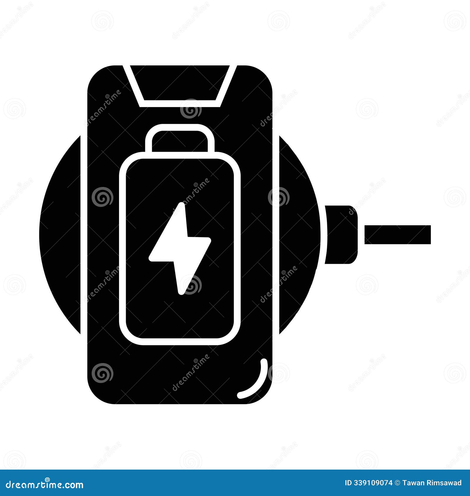 Wireless Charger. Isometric 3d Vector Recharge Symbol For Infographic ...