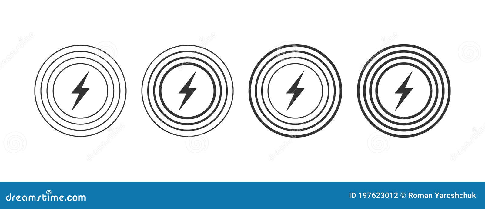 Wireless Charging Icons. Wireless Charging Icon Concept. Charging Icons ...