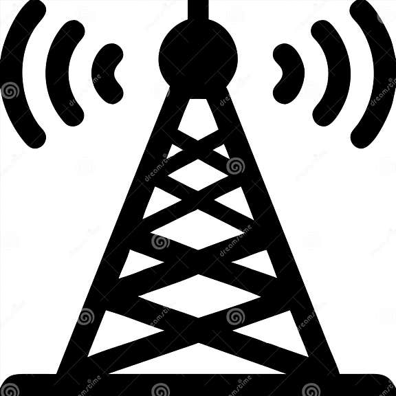 Wireless Communication Antenna Vector for Technology and Networking ...