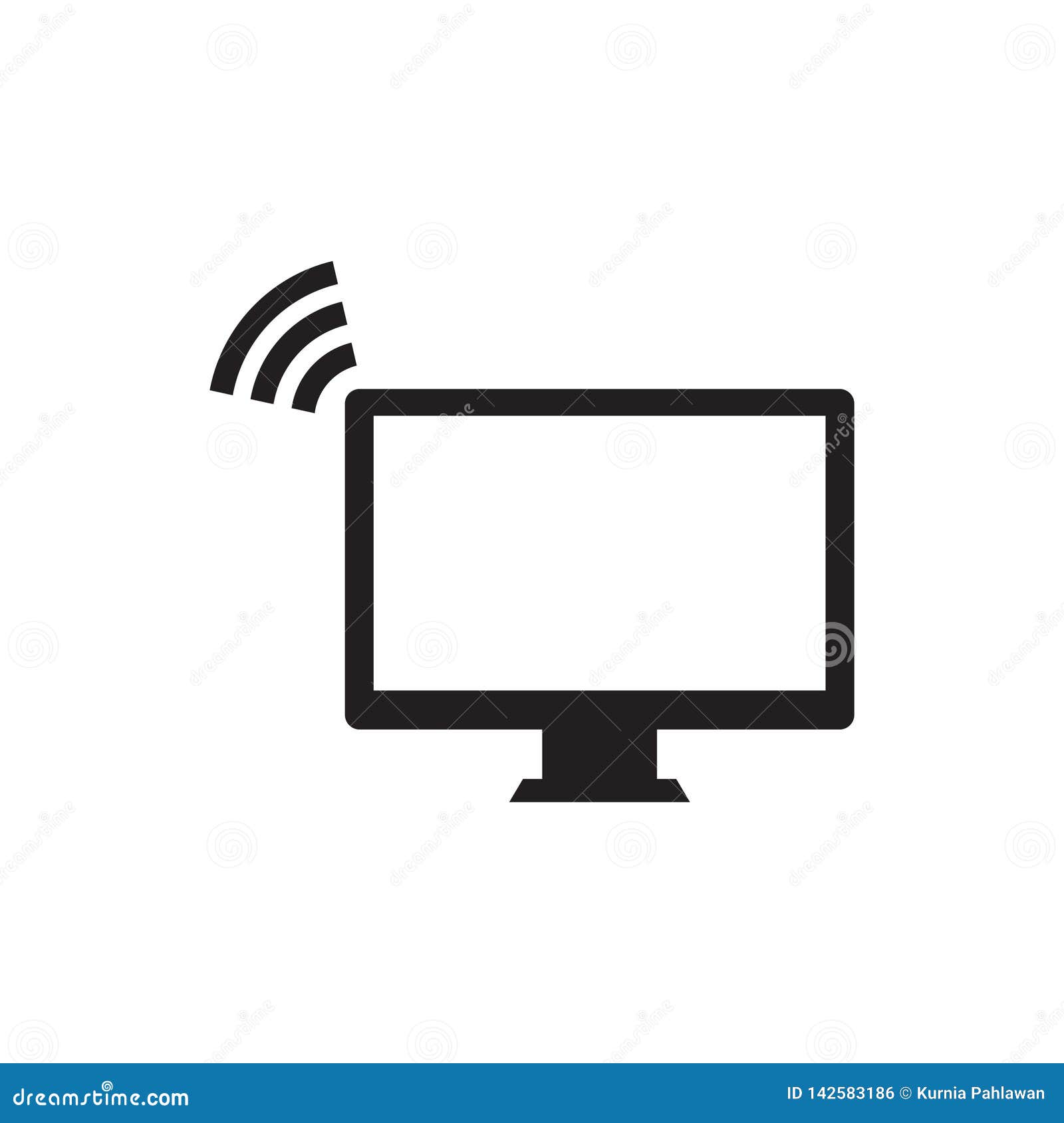 Wireless and Computer Logo , Wifi Logo Vector Stock Vector ...