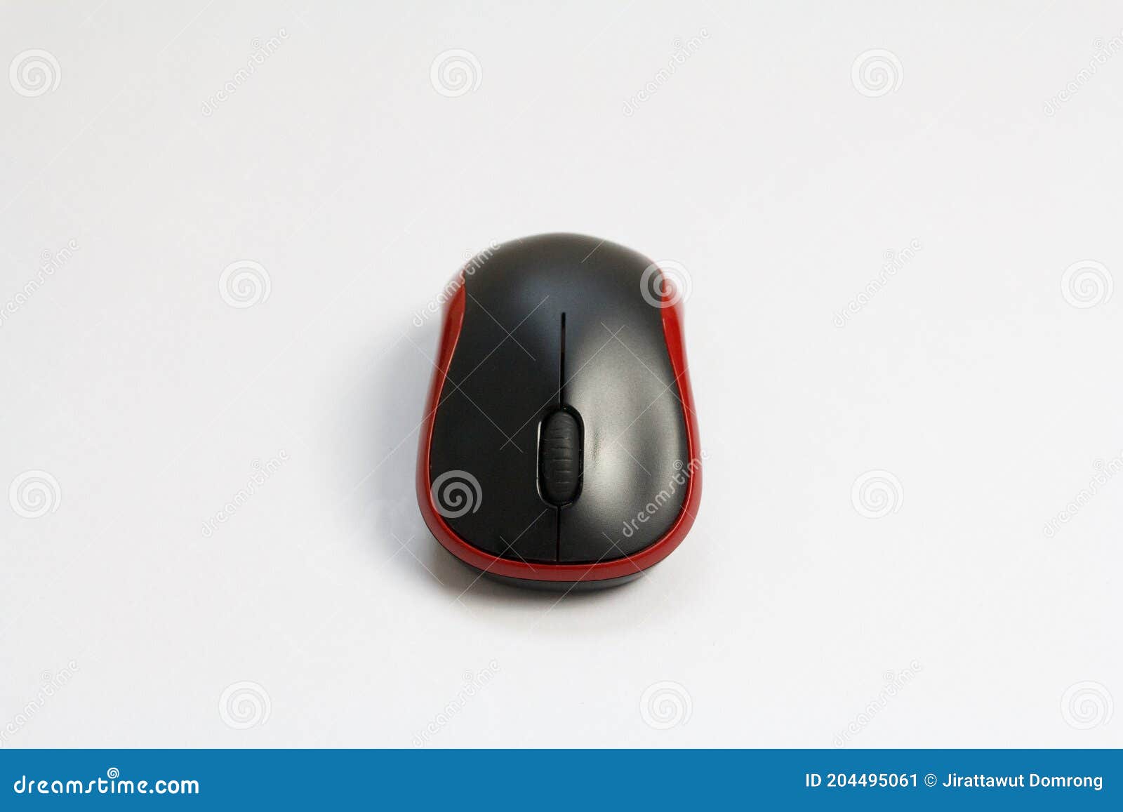 Wireless Computer Mouse Isolated on White Background Stock Image ...