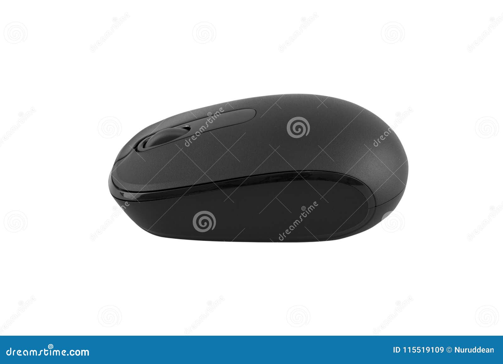 Wireless Computer Mouse Isolated on White Background Stock Image ...