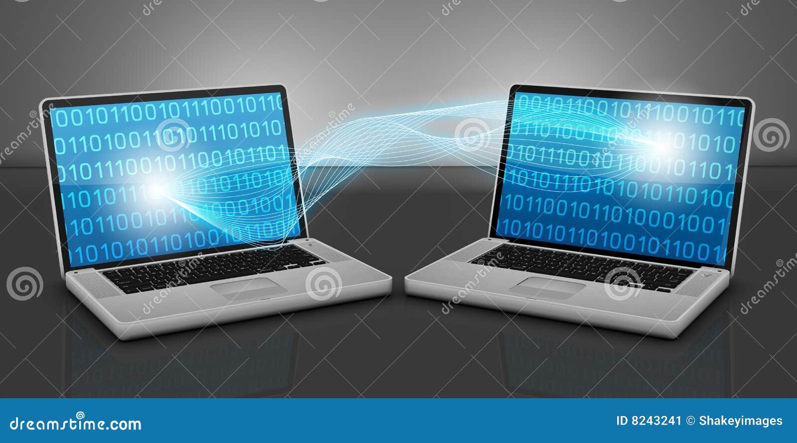 Wireless Computers stock illustration. Illustration of electronic - 8243241