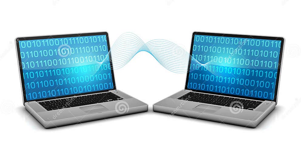Wireless Computers stock illustration. Illustration of keyboard - 8413171