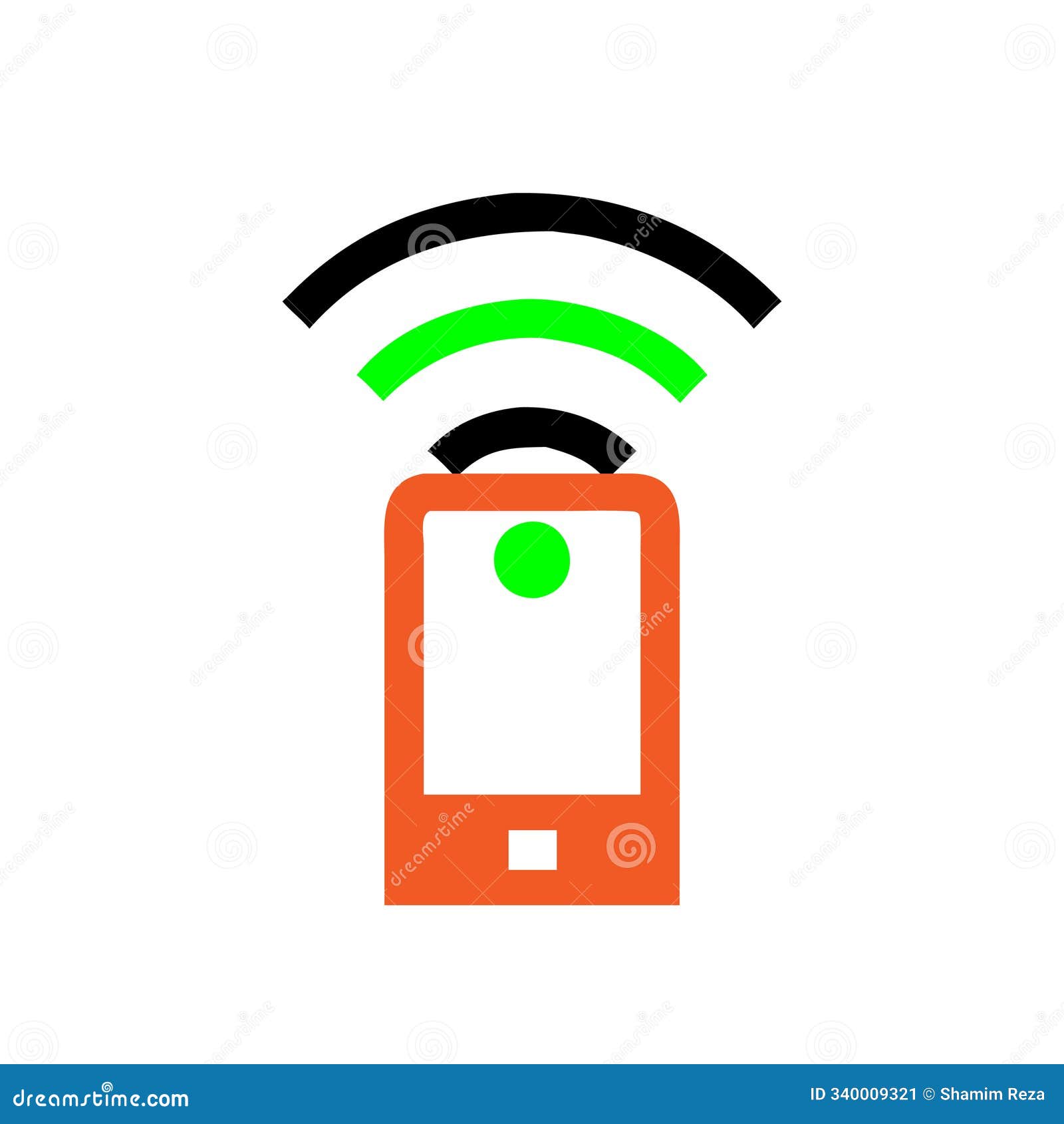 Wireless Connection Icon Vector Symbol Eps File Stock Illustration ...
