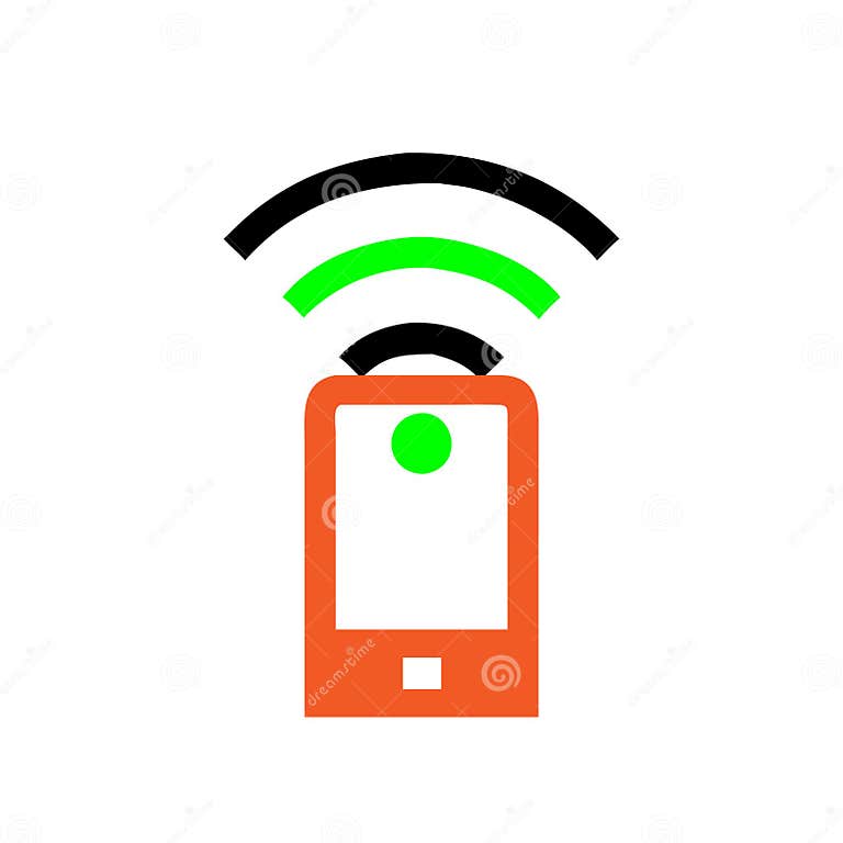 Wireless Connection Icon Vector Symbol Eps File Stock Illustration ...