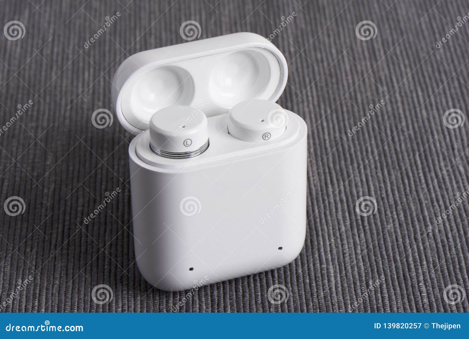 Wireless earbuds stock image. Image of connect, background - 139820257