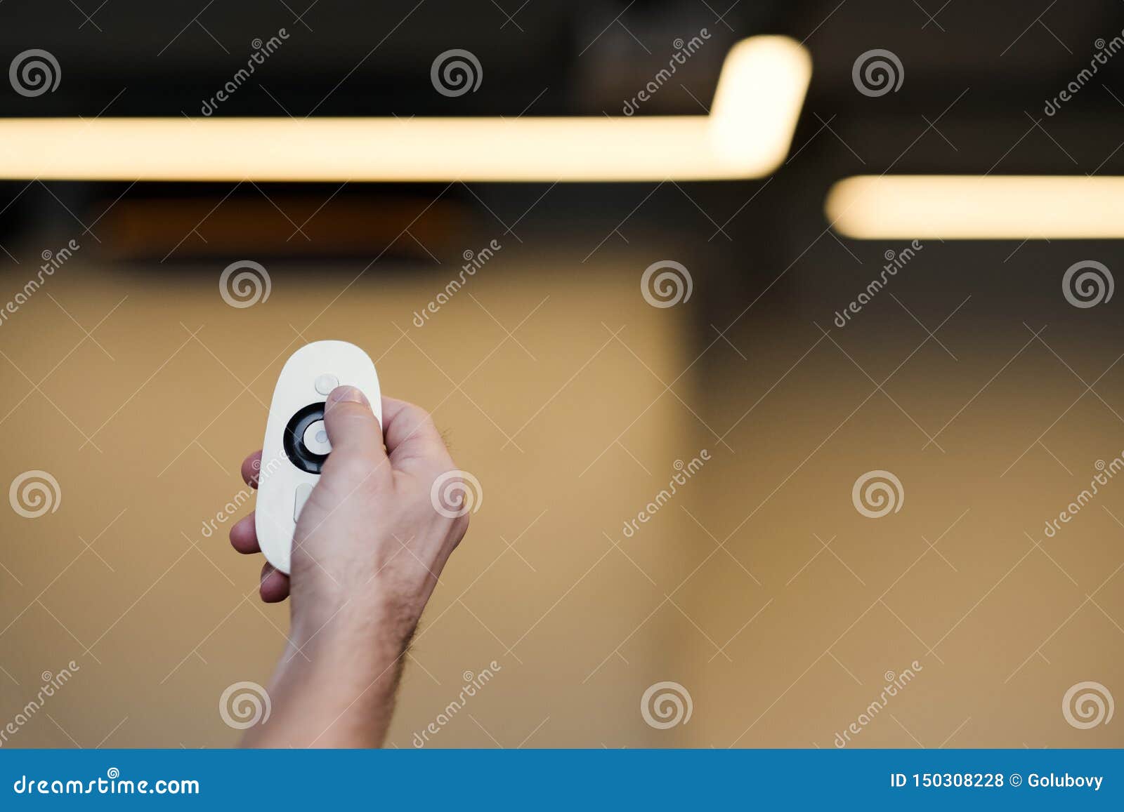 Wireless Electronic Devices Remote Control Man Stock Photo - Image of ...
