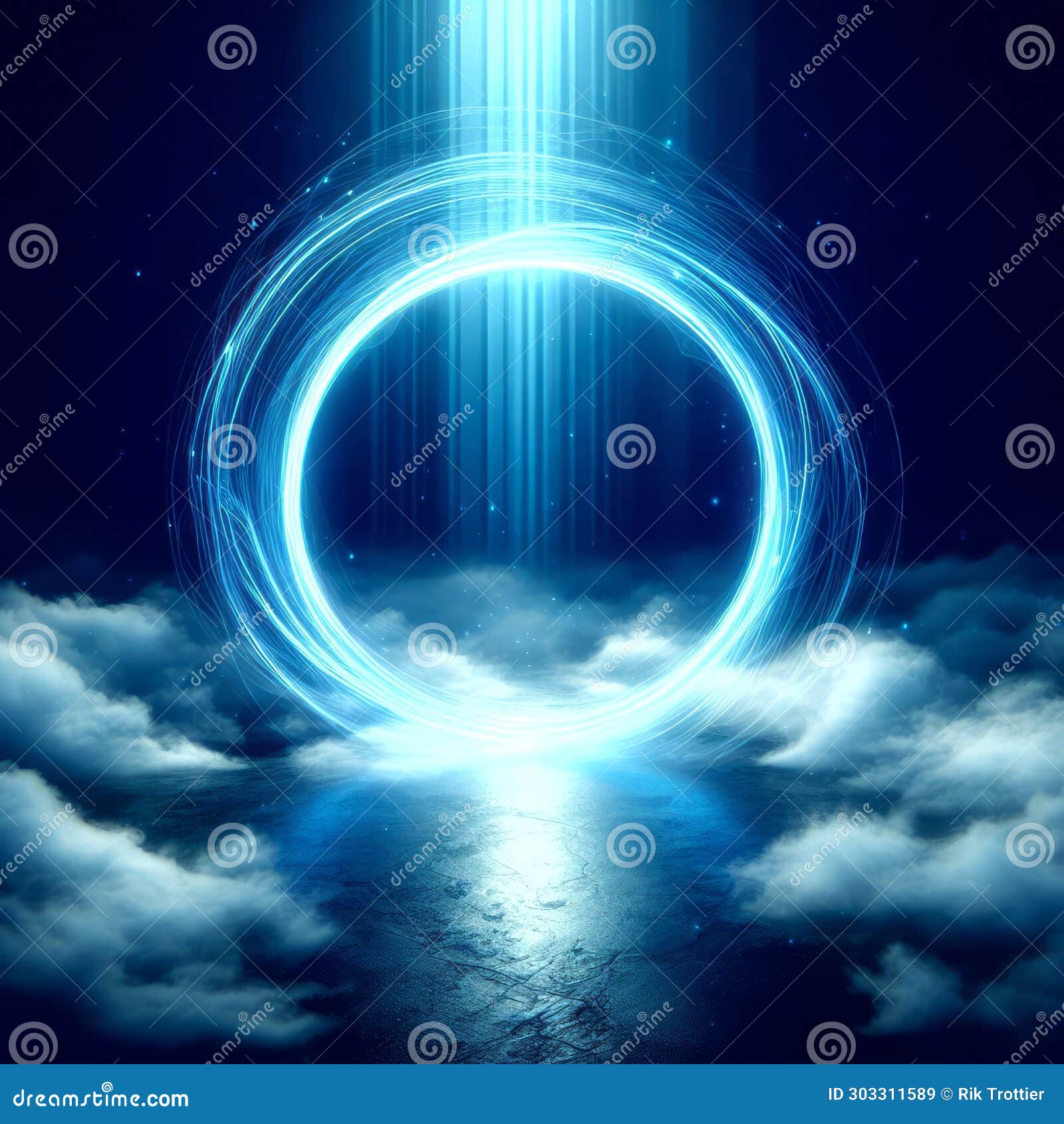 Wireless Energy Transfer Device Abstract Stock Image - Image of ...
