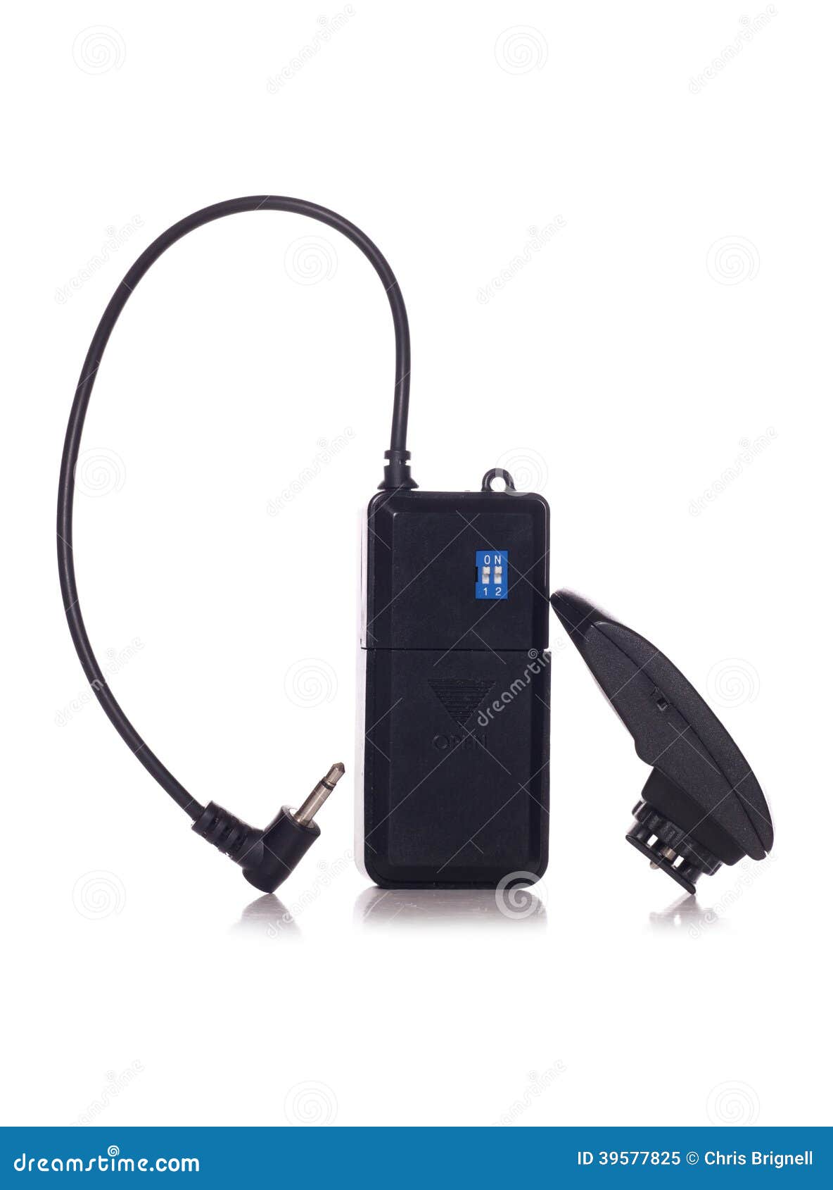 Wireless Flash Trigger and Receiver Stock Image - Image of studio ...