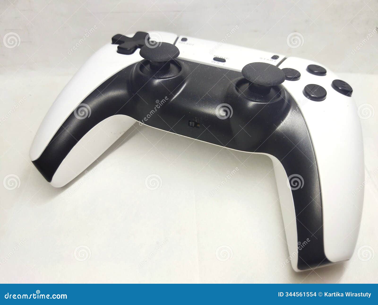 Wireless Gaming Controller or Remote Control Joystick, Isolated Stock ...