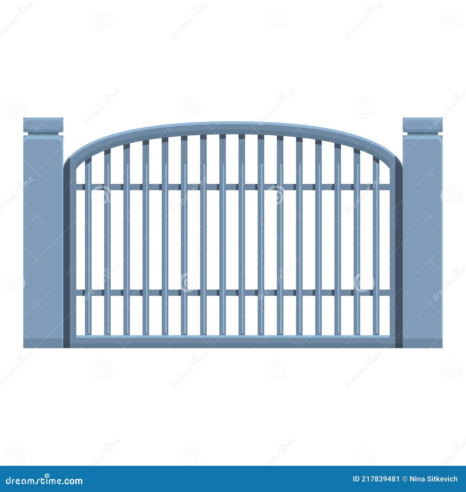 Wireless Gate Icon, Cartoon and Flat Style Stock Vector - Illustration ...