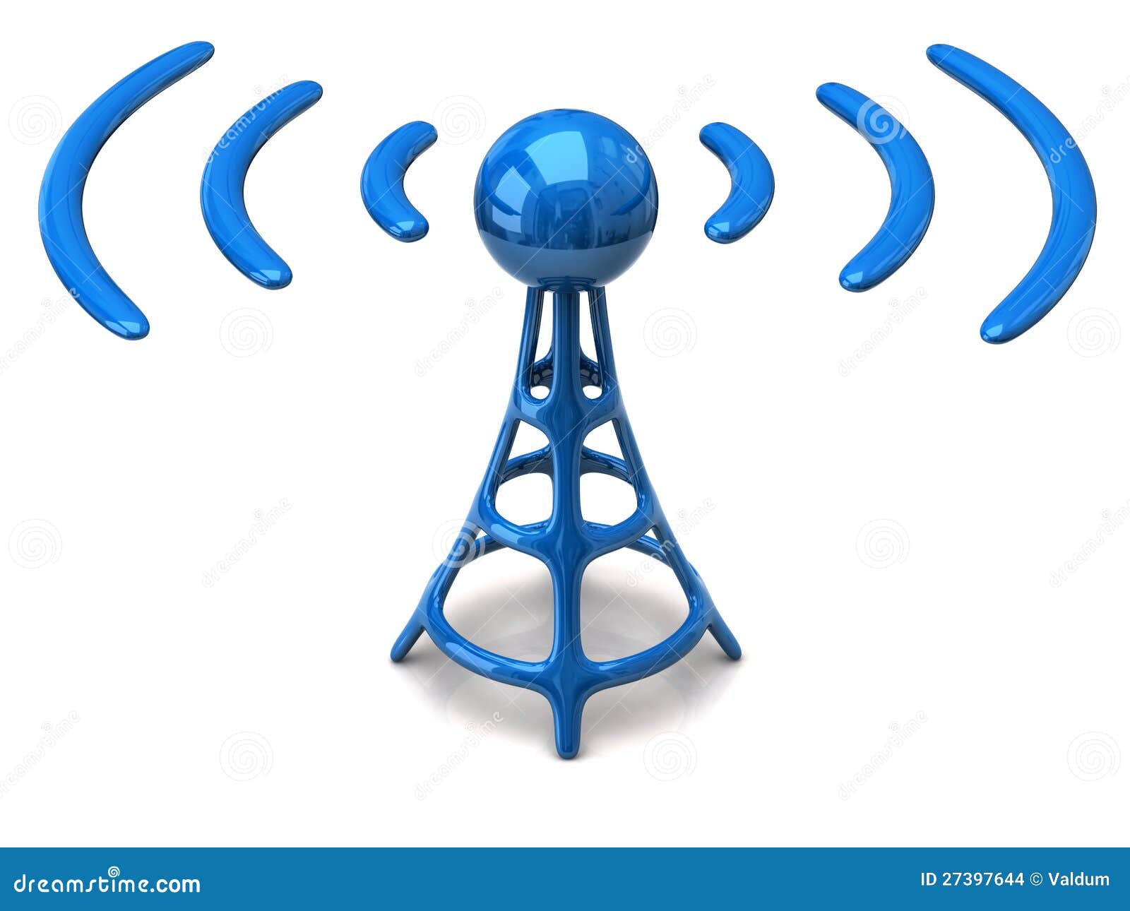 Wireless Icon Cartoon Vector | CartoonDealer.com #43745735