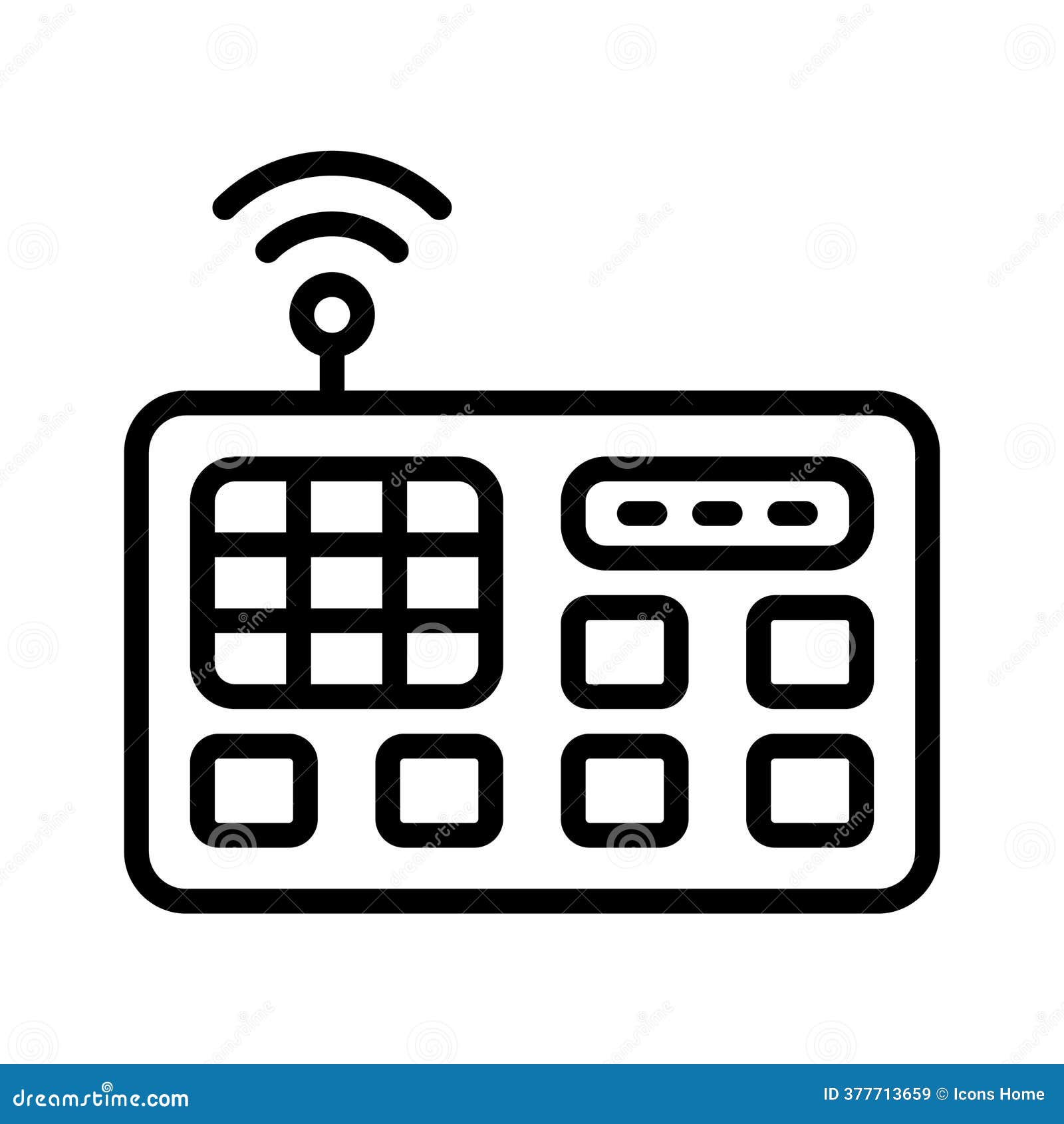 Intercom Icon. Trendy Flat Vector Intercom Icon On White Background ...