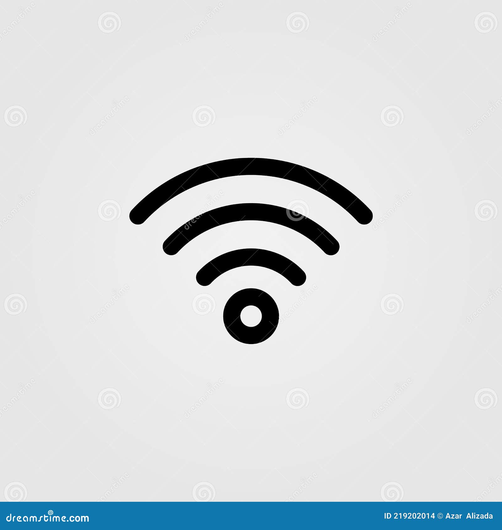 Wireless Internet Connection Icon. Wifi Symbol Stock Vector ...