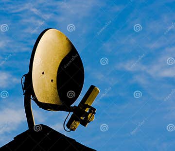 Wireless Internet Dish stock photo. Image of satellite - 2940276