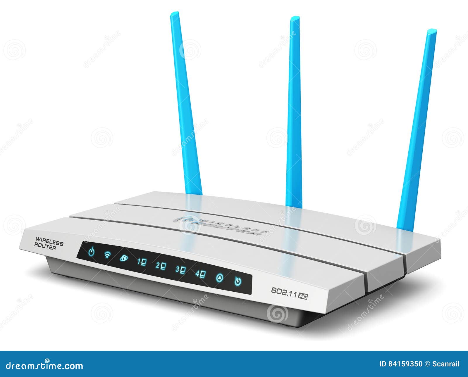Wireless internet router stock illustration. Illustration of internet ...