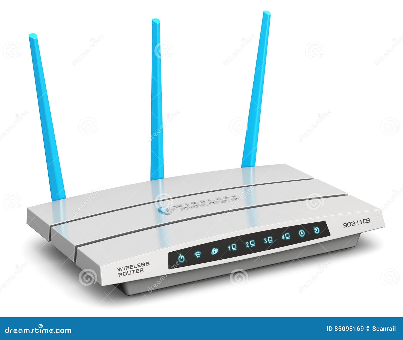 Wireless internet router stock illustration. Illustration of access ...