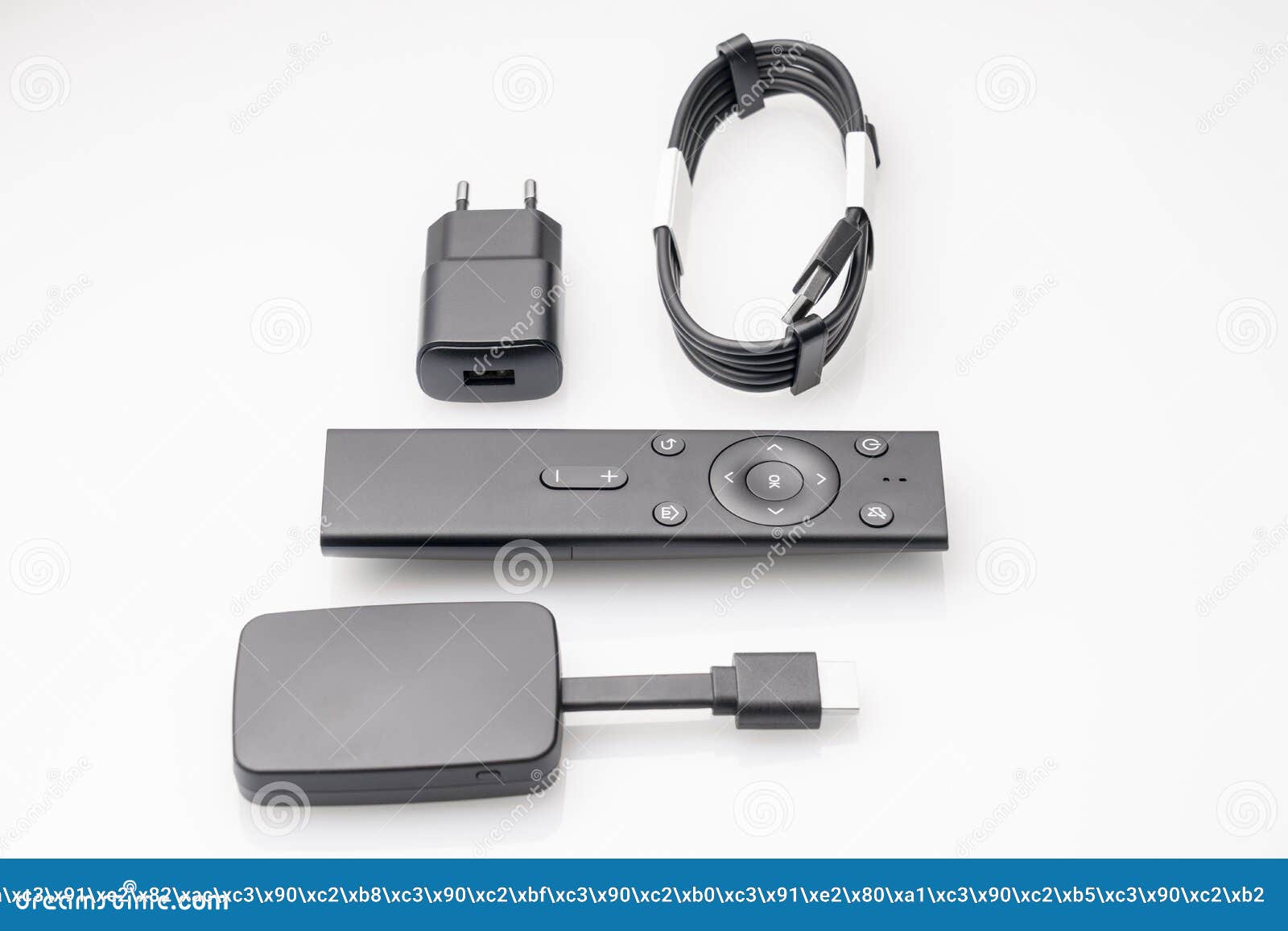 Wireless Internet TV Set, Set-top Box Stock Image - Image of watching ...