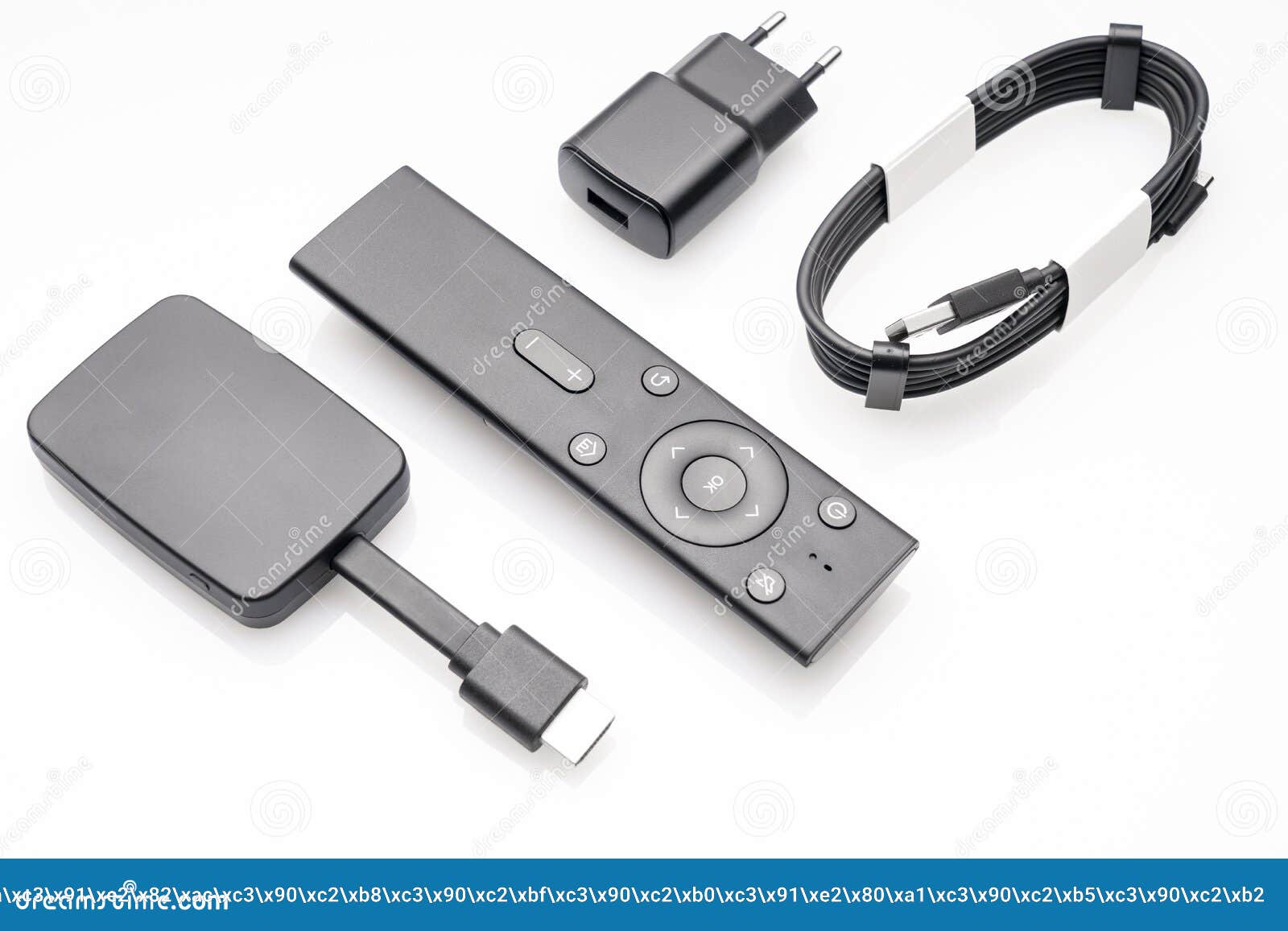 Wireless Internet TV Set, Set-top Box Stock Image - Image of technology ...