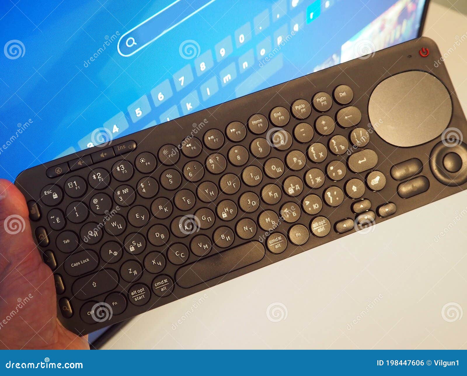 Wireless Keyboard for Personal Computer. Editorial Photo - Image of ...