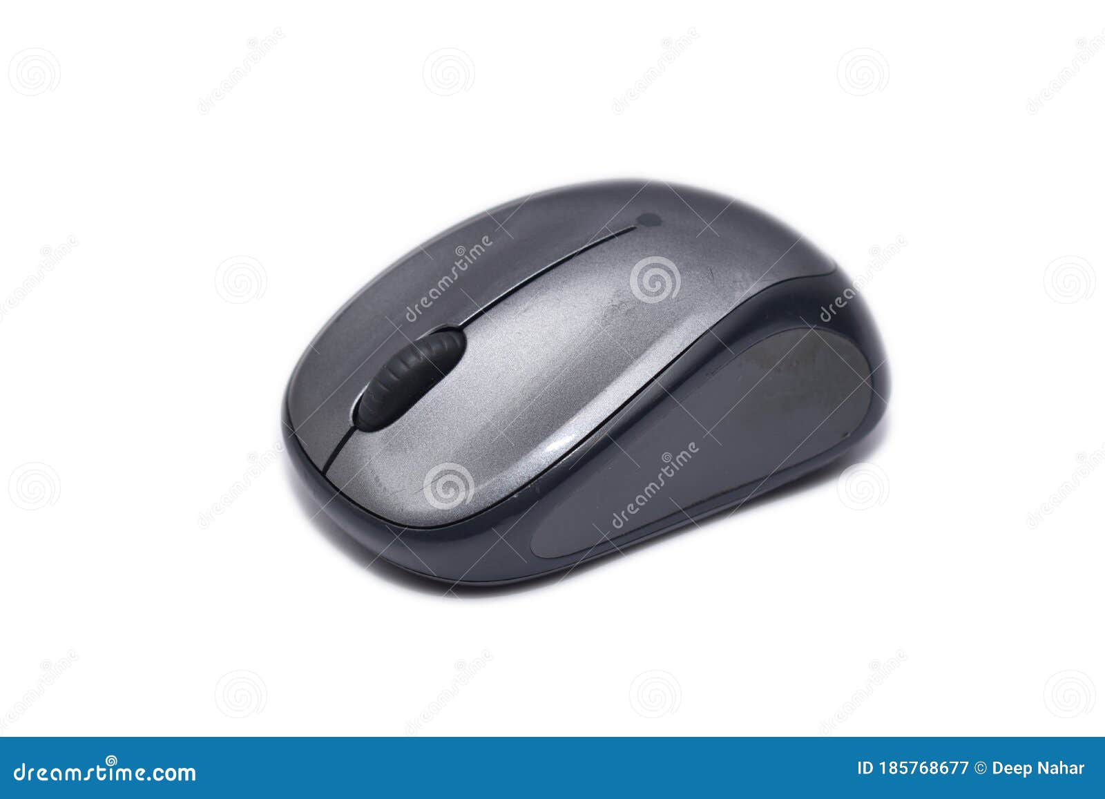 Wireless Laptop Mouse with Scroll Wheel Stock Image - Image of mouse ...