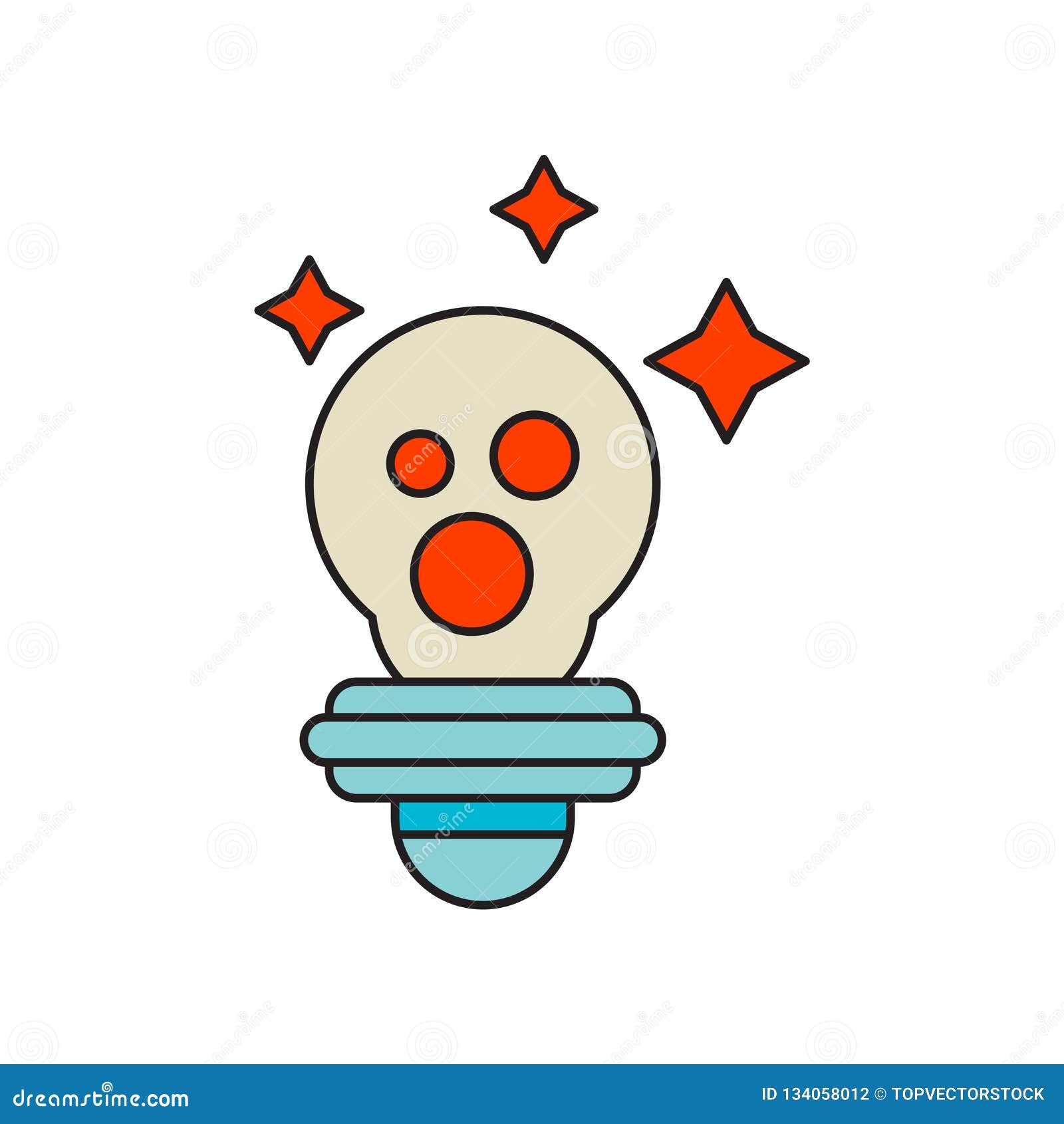 Wireless Lighting Icon Vector Isolated on White Background, Wireless ...