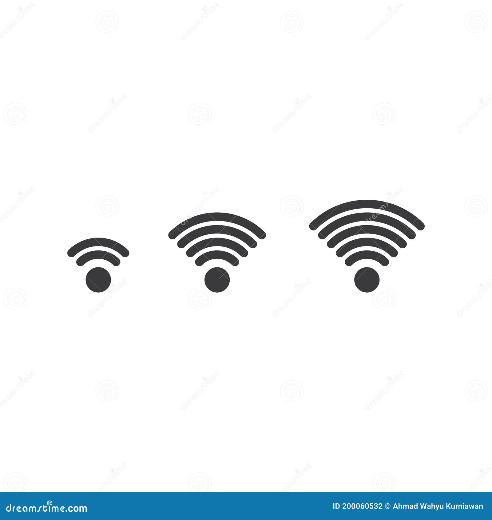 Wireless Logo stock vector. Illustration of remote, global - 200060532