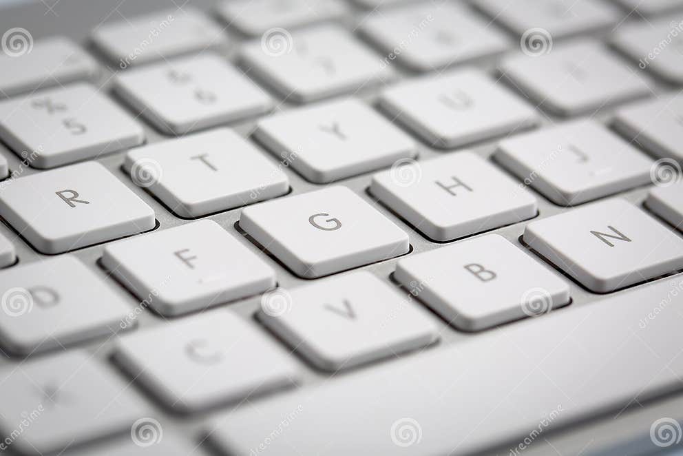 Wireless Metallic Keyboard stock photo. Image of object - 45394924