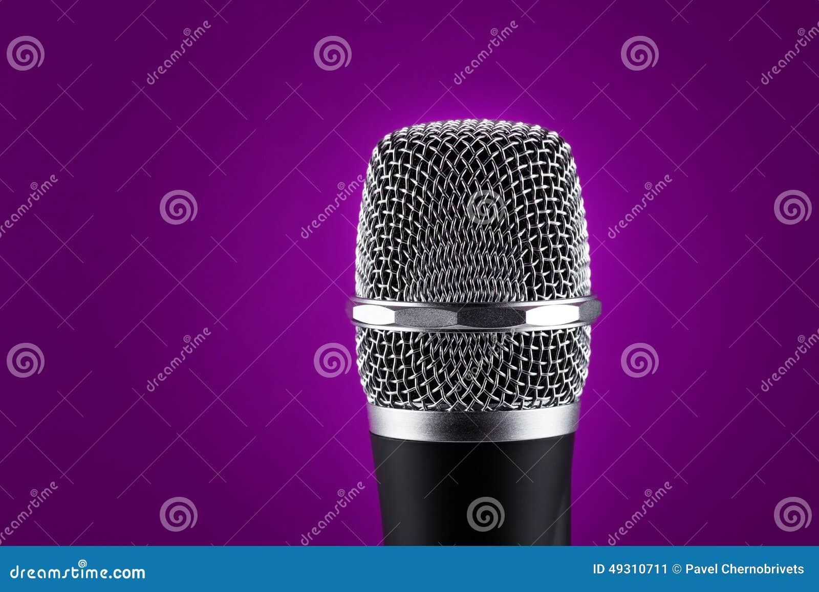 Microphone Purple Background Stock Images - 359 Photos