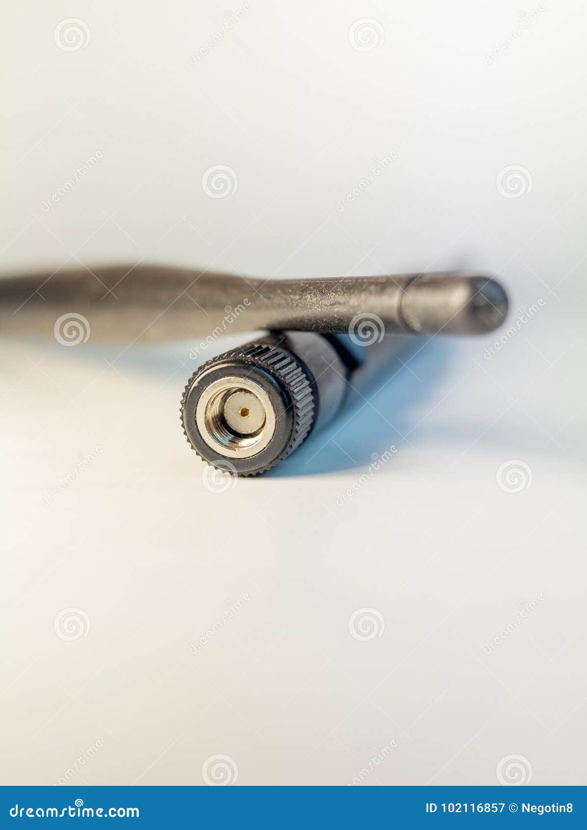 Wireless modem Antenna stock image. Image of aerial - 102116857