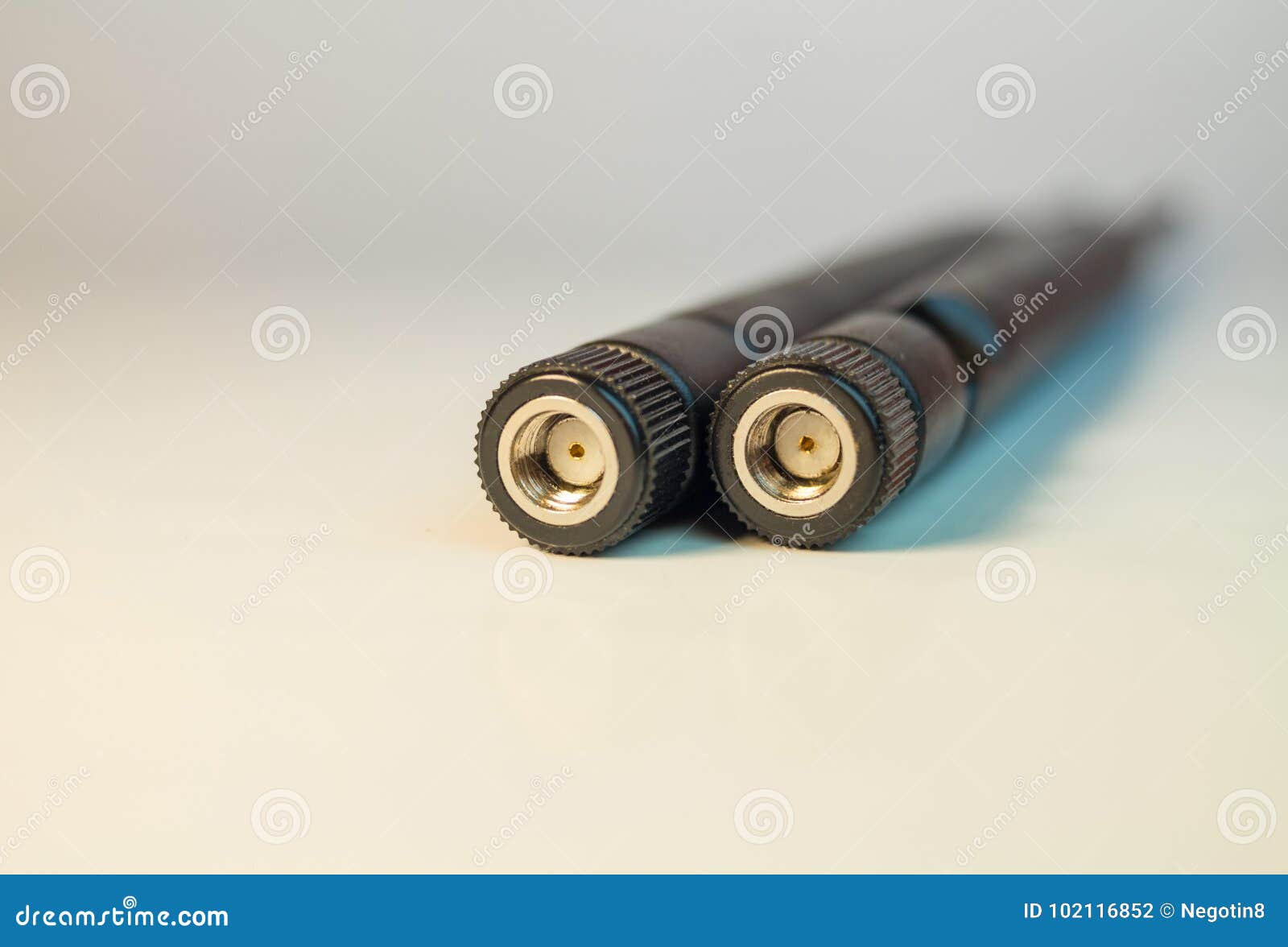 Wireless modem Antenna stock photo. Image of component - 102116852