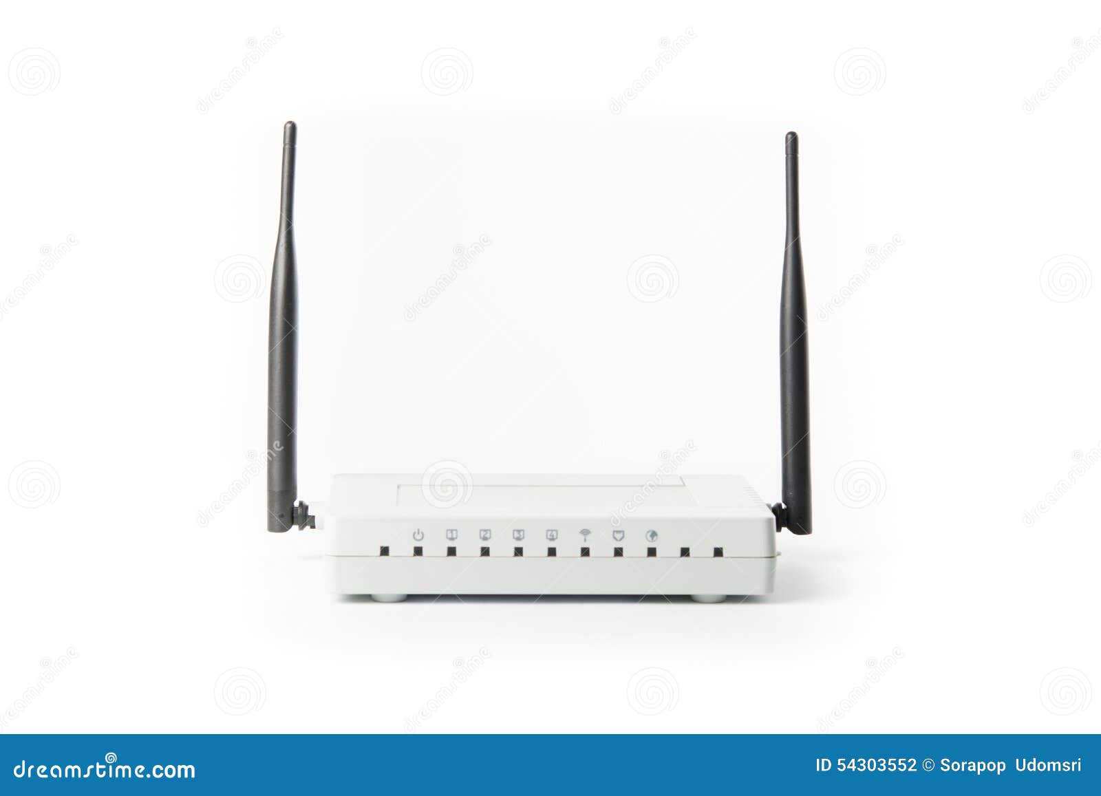 Wireless Modem Router Network Hub Stock Photo - Image of ethernet ...