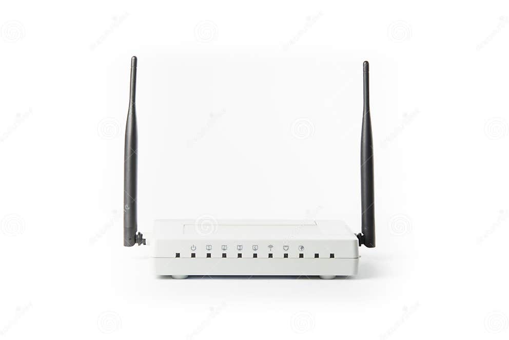 Wireless Modem Router Network Hub Stock Photo - Image of ethernet ...