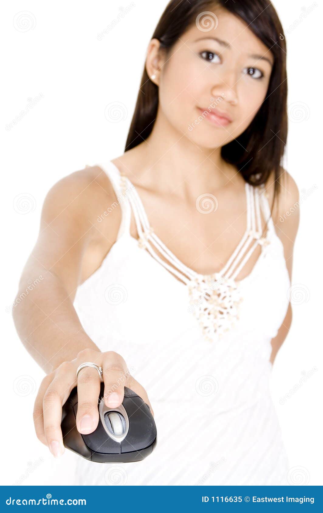 Wireless Mouse stock image. Image of teenager, computer - 1116635