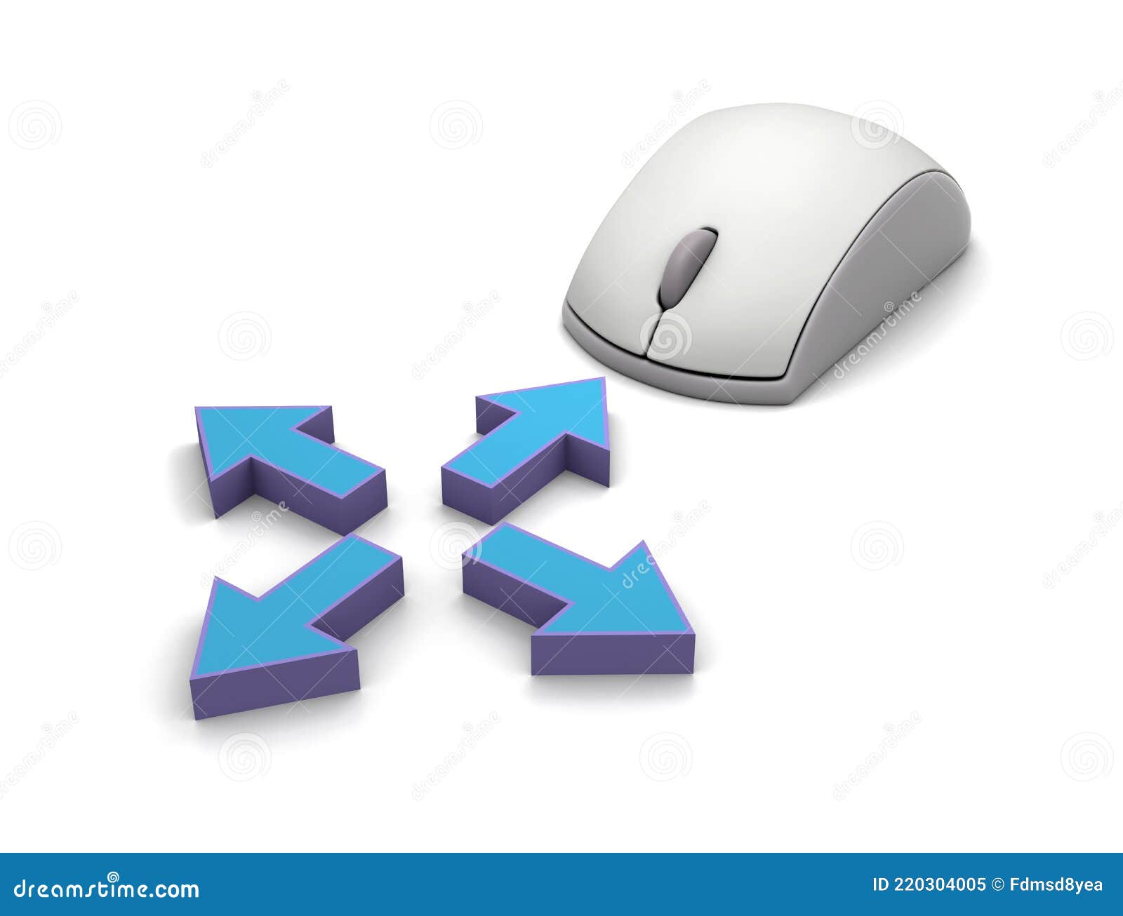 Mouse Arrows Icons Set. Computer Mouse Click Cursor. Mouse Click Cursor ...