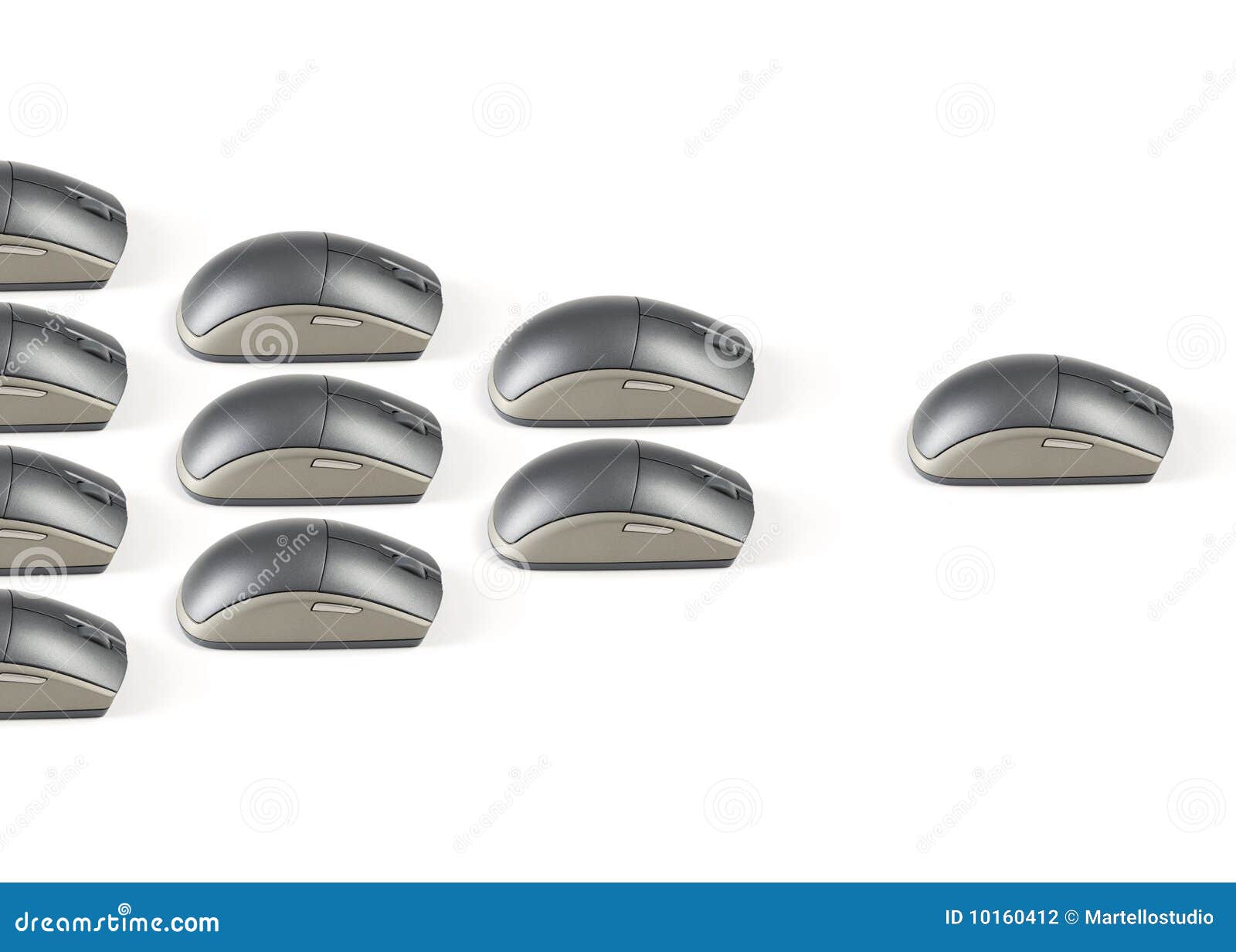 Wireless Mouse - Following Concept Stock Photo - Image of wireless ...