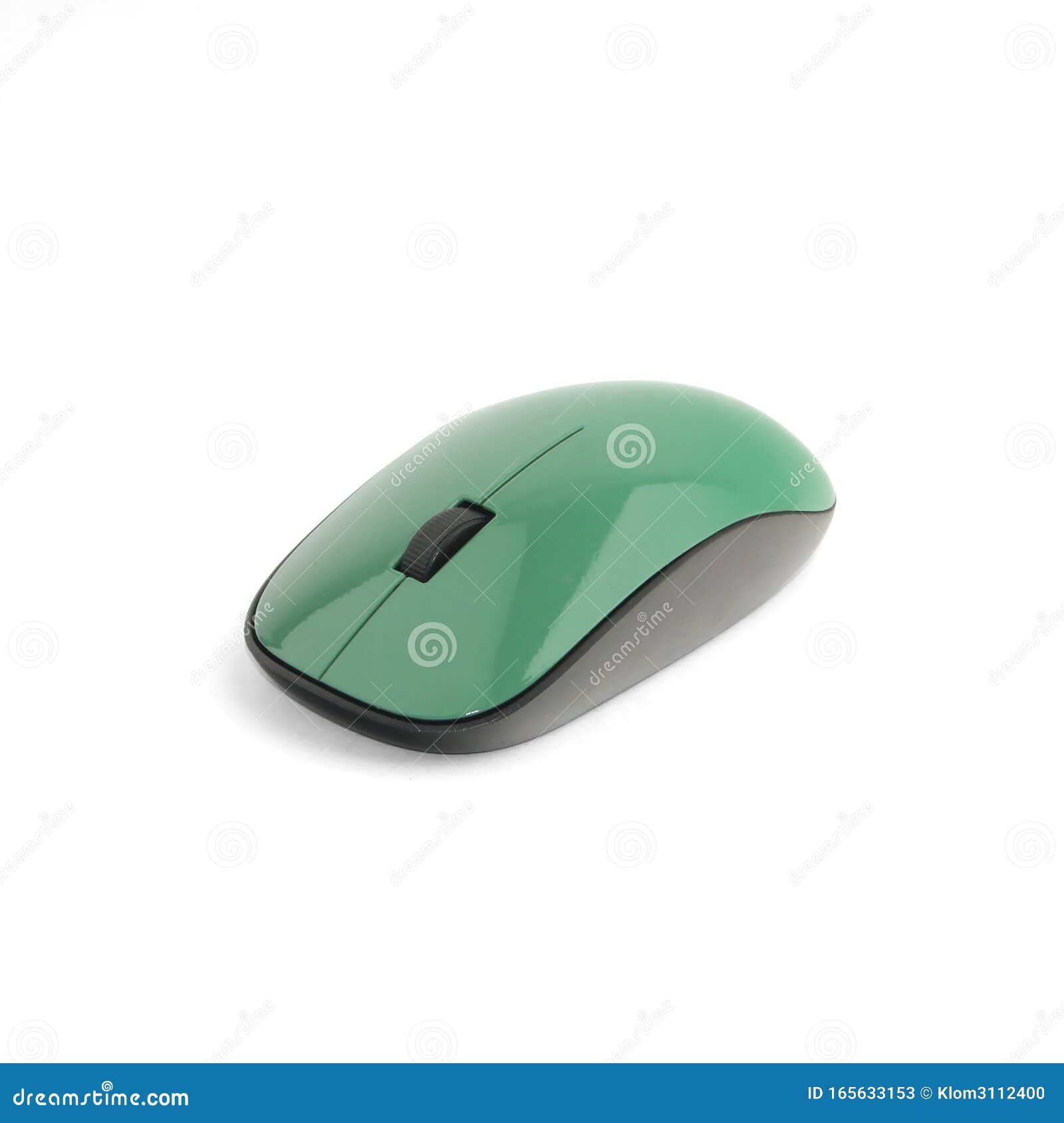 Wireless mouse green stock image. Image of buttons, coral - 165633153