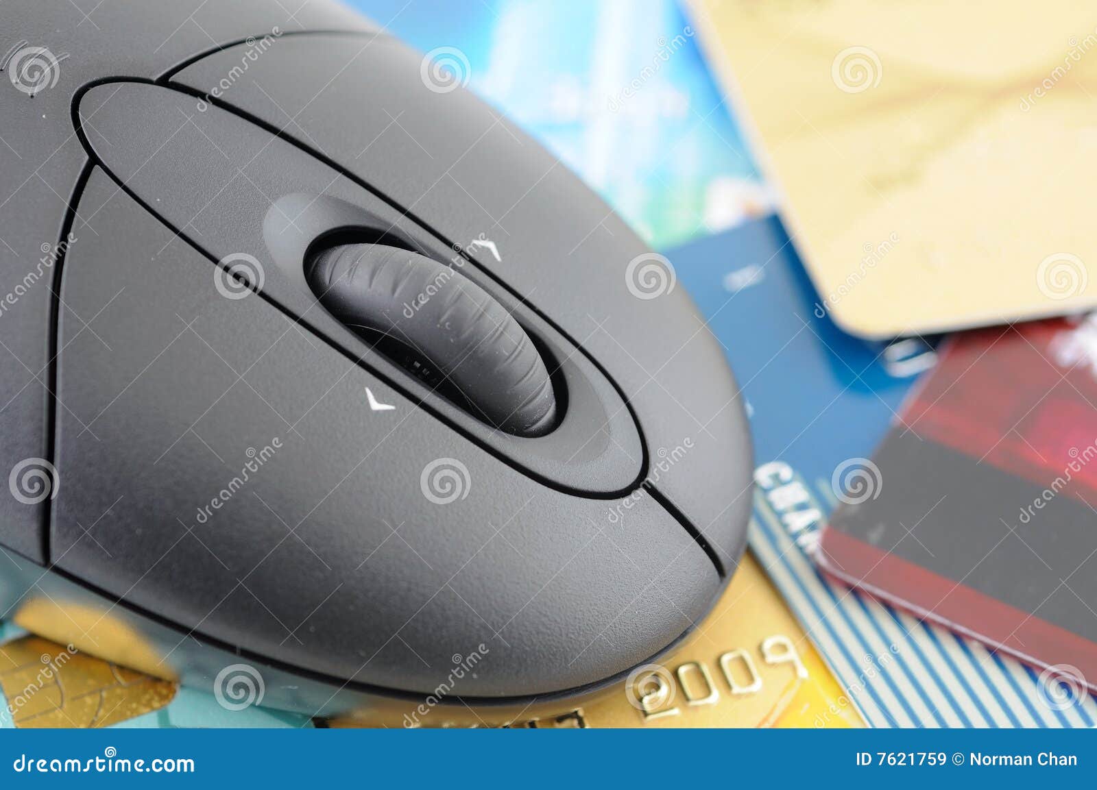 Wireless Mouse Over Credit Cards Stock Photos - Free & Royalty-Free ...