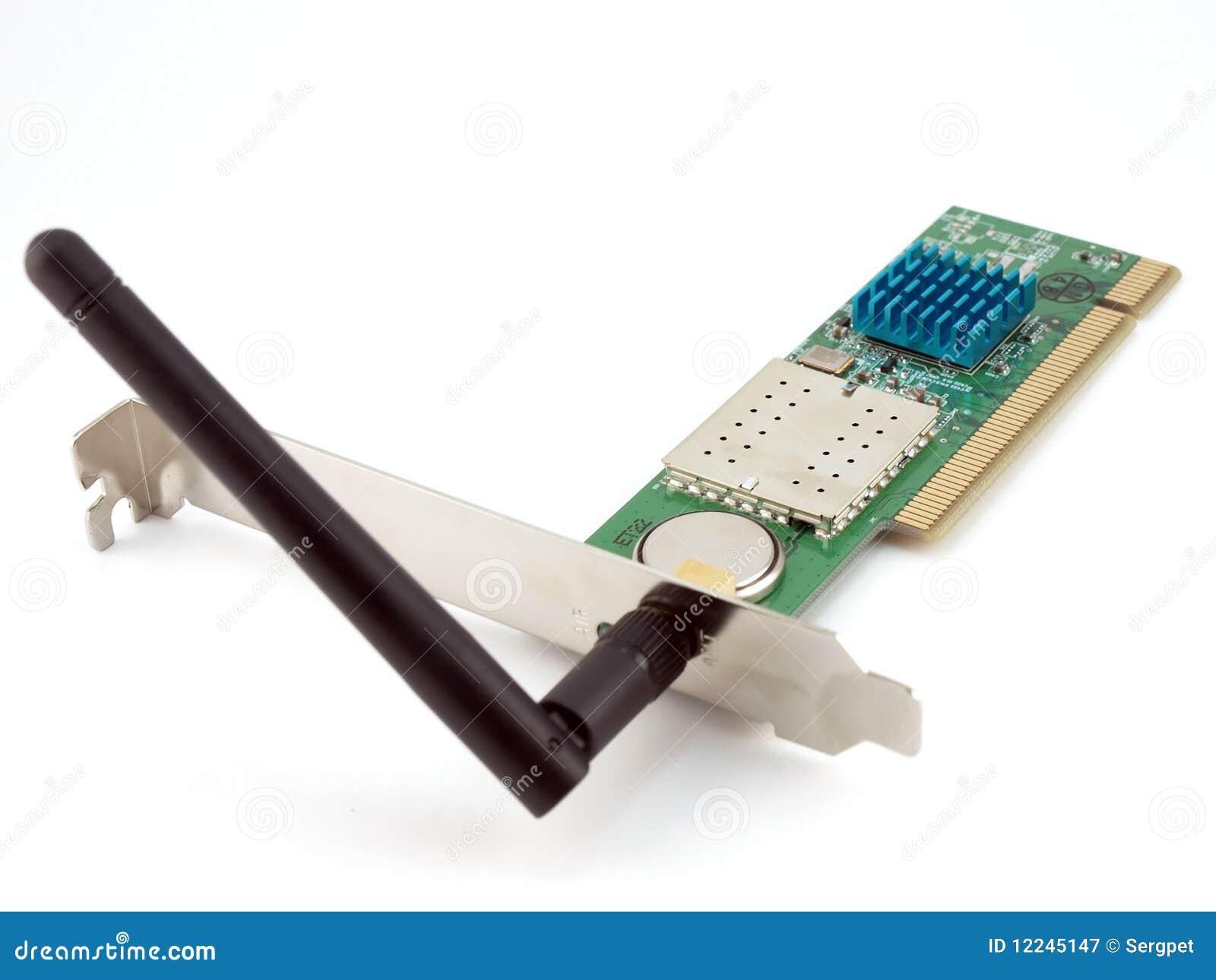 Wireless Network Card Royalty Free Stock Photography - Image: 12245147