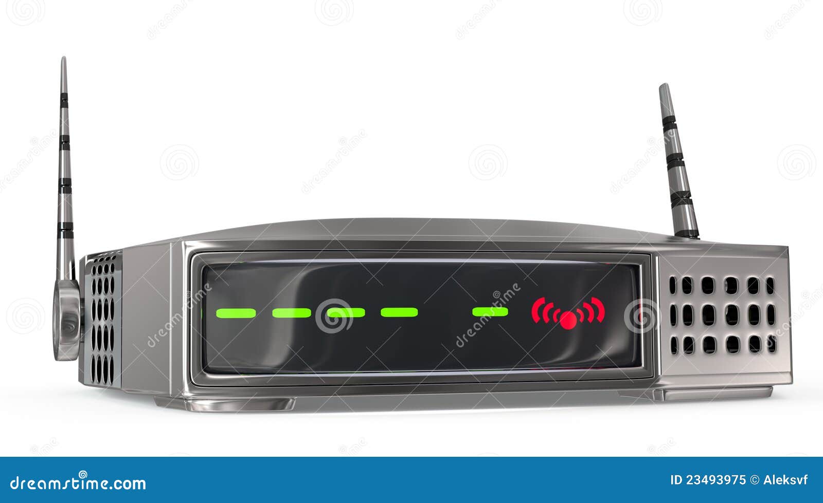 Wireless network router stock illustration. Illustration of internet ...