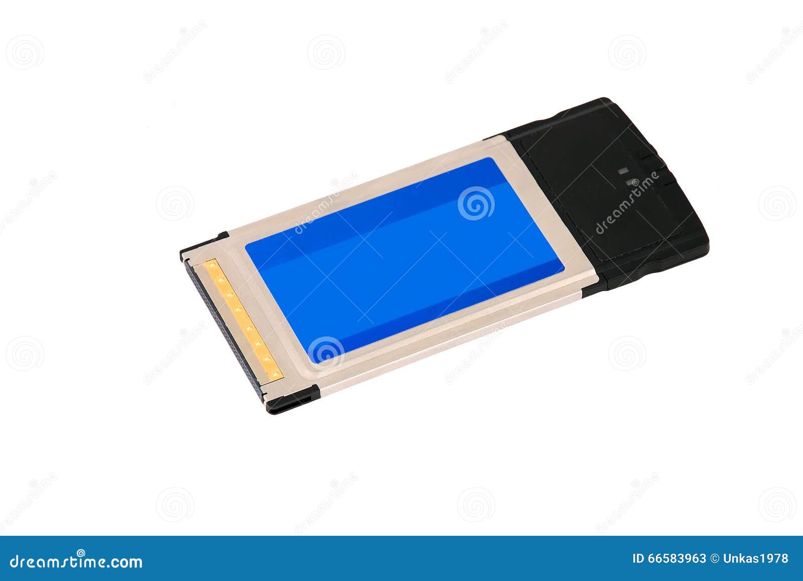 Wireless Pcmcia Cardbus Wi-fi Adapter Stock Image - Image of ...