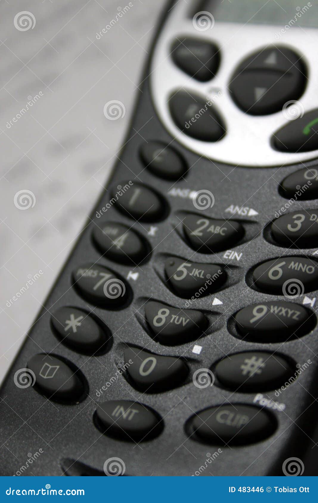 Wireless phone stock photo. Image of communication, cell - 483446
