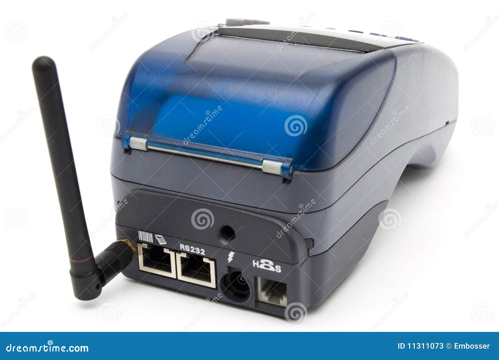 Wireless POS-terminal stock image. Image of aerial, charge - 11311073