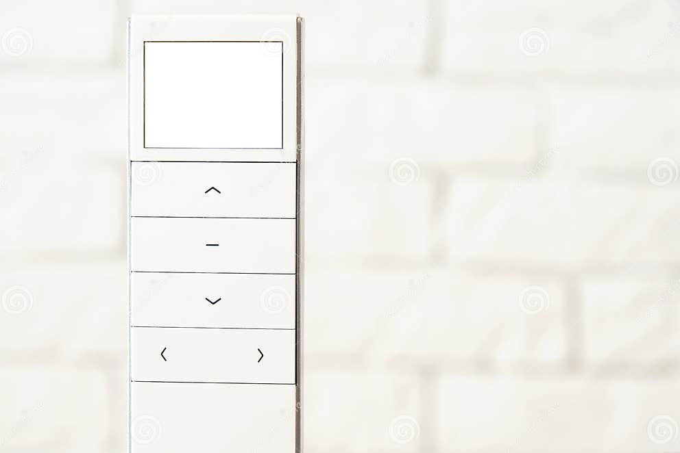 Wireless Remote Controller with Display and Button for Smart Home Stock ...